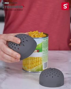 7K views · 46 reactions | For fast and mess-free cooking, every kitchen needs the Straineze. It lets you strain canned goods while keeping the food contained inside. It's flexible, made from food-grade safe silicone and dishwasher safe. Not only that, but the Straineze can help you in all aspects of food prep in the kitchen. Easily juice lemons, pour cocktails, steep tea, etc... What uses will you discover? Buy now: https://bit.ly/3FqY4s2 | Showcase - Home Of The Hottest Trends | Facebook