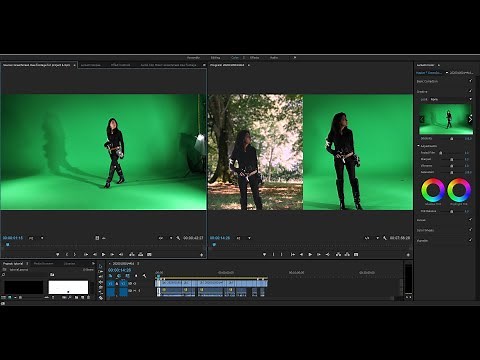 How to remove BAD GREEN SCREEN || Hidden Trick In Premiere pro cc 2019 Tutorial