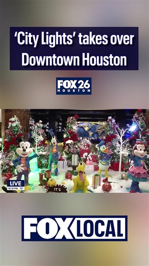 27K views · 120 reactions | There are 11 villages to visit for Houston's City Lights Downtown Holiday Magic. Coco Dominguez Fox 26 got into the holiday spirit for the first day. | FOX 26 Houston | Facebook