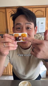 The CrunchBros on Instagram: "This was DELICIOUS!! Japan’s tamagokake gohan (egg over rice) is so good, we were excited when they came out with this egg (egg sauce) and soy sauce packet. We found it at Don Quijote 🍳 What else can I put this on 🤔 #eggandsoysauce #donki #japanfinds"