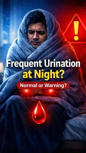 Frequent Urination at Night? Normal or Warning ⚠️ #ytshorts #urine