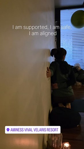 Wall practice gives you a deep stretch, good alignment and safety. Today was a special class, have a special day! Enjoy the magic 11.11.2025.✨️✨️✨️ | Yoga in Supetar with Ági