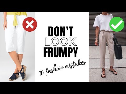 10 Frumpy Fashion Mistakes Making You Look Older (plus Nordgreen discount)