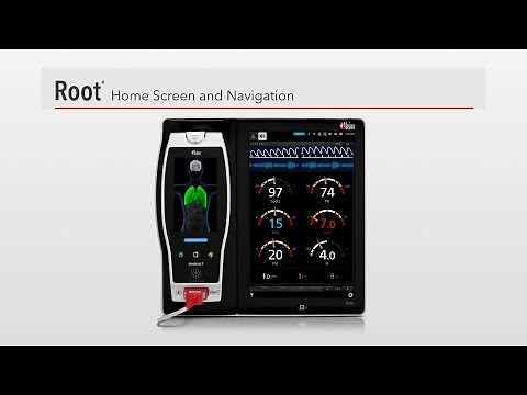 How To: Root®, a Patient Monitoring and Connectivity Platform, Home Screen and Navigation