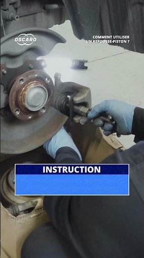 Comment repousser le piston sur Peugeot 308 GTI (2012) #diy #oscaro #disque #piston #plaquette