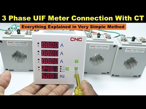 Multifunctional Meter Programming and Proper Connection with CT ‪@TheElectricalGuy‬