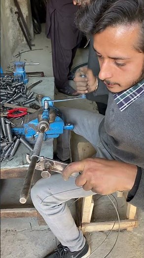 Motorcycle Spare Part Spring Making | Precision Coil Spring Manufacturing Process