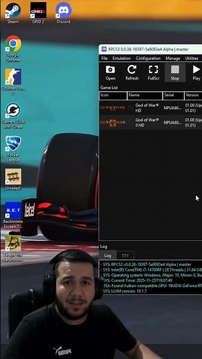 GOD OF WAR 3 - RPCS3 CONFIGURADO #gaming #godofwar #tutorial #rpcs3