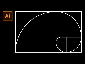 How To Draw A Golden Rectangle | Adobe Illustrator 2020 Tutorial