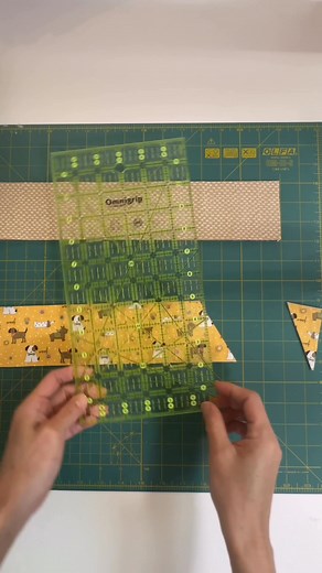 3.4K views · 154 reactions | 60 degrees Triangle block #quilting #handmade #junequilt #quilttutorial | June Amornrat Sirawattanakul | Facebook