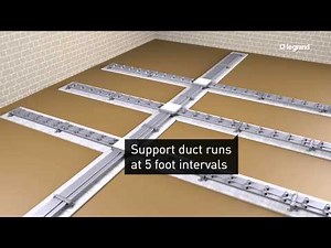 Wiremold How to Install Walkerduct Underfloor Ducts