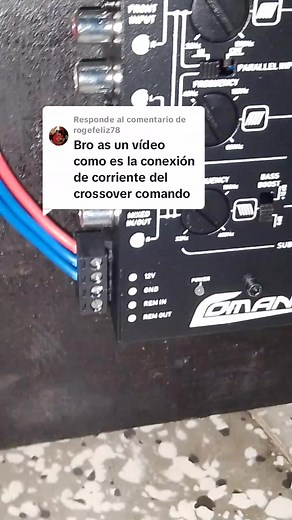 Instalación y uso de crossover en el sistema de sonido del automóvil