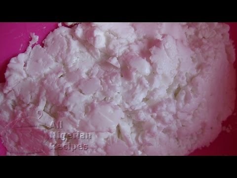 How to Make Starch (Wet Tapioca) from Cassava (Yuca) | All Nigerian Recipes | Flo Chinyere