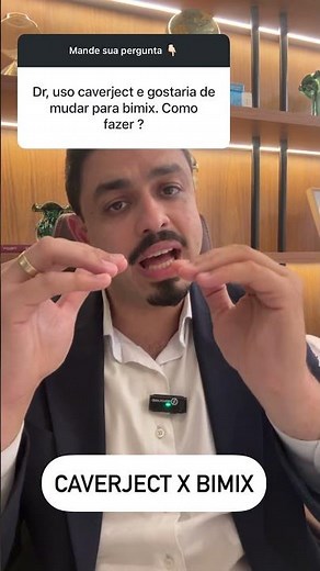 Bimix X trimix X Caverject - você usou alguma injeção para potência ? Injeções penianas