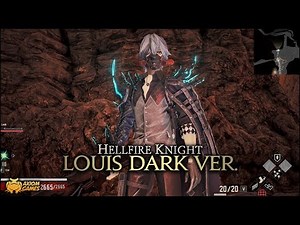 Code Vein: Hellfire Knight - Louis Dark Ver. Outfit