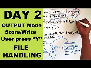 SEE Computer Science || STORE data using FILE HANDLING || QBASIC || Day 2 || Readersnepal