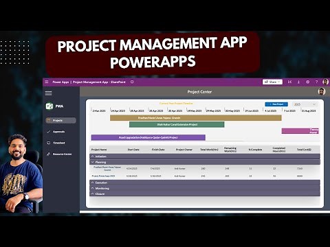 Building a Project Management App in Power Apps: The Ultimate Guide | Project Management App Part 1