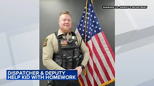 Boy calls 911 for help with math homework in Wisconsin; dispatcher sends Shawano County Sheriff's Office deputy to help