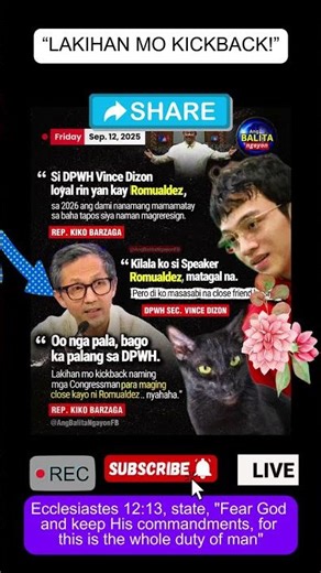 “LAKIHAN MO KICKBACK!” #viralvideo #news