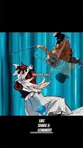 Inosuke Cooldest Moment ☠️😈 #shorts #anime #demonslayer