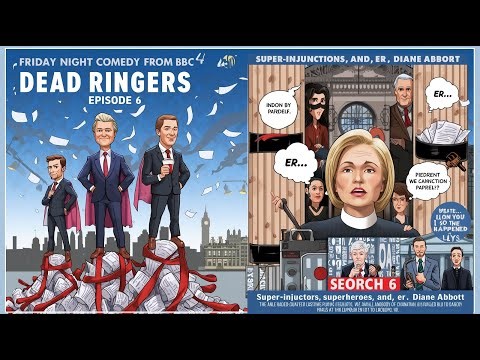 Dead Ringers Ep 6. Super-injunctions, Superheroes, and, er, Diane Abbott | Friday Night Comedy