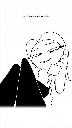 But Im Home Alone 😏 (Animation Meme) #shorts