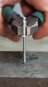 Genius Rivet Hack: The Ultimate Drill Stop #diy #lifehack #tips #tricks #skills #workshop #woodworking | Life Hack Shack