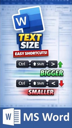 Resize Text in Microsoft Word in Seconds