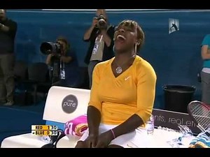 Hit for Haiti funniest moment with Serena Williams