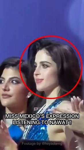 394K views · 6.9K reactions | LA REACCIÓN de Fátima Bosch a las disculpas públicas de Nawat Itsaragrisil en el Evento de Bienvenida de Miss Universo 2025. | Miss México News | Facebook