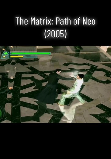Exploring The Matrix: Path of Neo Gameplay on PS2