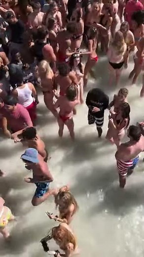 Spring Break 2021 Clearwater Beach Florida cheerleader BIKINI Football