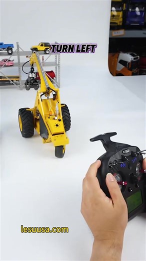 5.1K views · 20 reactions | New Product! LESU A0019 Remote Control Metal Hydraulic Log Loader Aoue-225A!!! Let's take a look at how to quickly get started with this wood grabbing loader!拾拾拾 #rcloader #RCModel #RCToy #ConstructionRC #ModelLife #HobbyLife #ScaleModels #LESU | LESU RC USA | Facebook