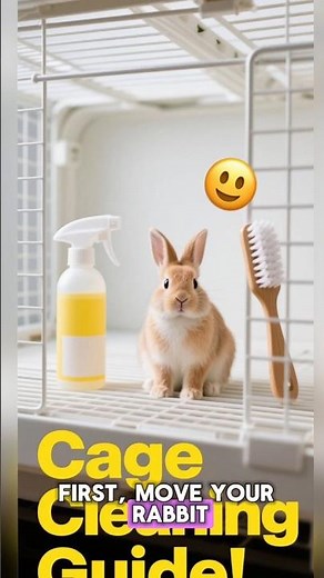 How to Clean a Rabbit’s Cage (Simple Step-by-Step) #facts #rabbit