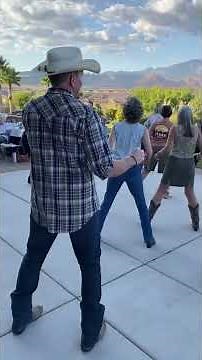 CC shuffle line dance walkthrough and dancing with Eric Dodge