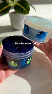 Slime Fury Duo 🖤☁️ we will also have a few toothless on their own, but limited quantities ✨ | pilotslime
