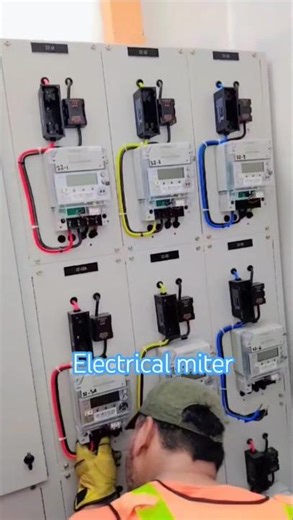 single phase energy meter connection #electrician #electric #electrical #short