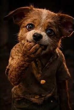 “A Little Brother, a Big Courage 🐶🔥”