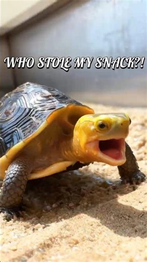 My Turtle Just SNAPPED at Me… And Honestly I Deserved It 😂 #turtle #tortoise #shorts #usavibes