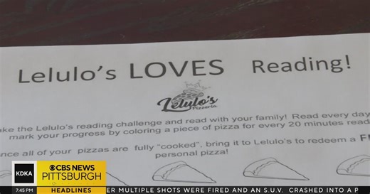 Pages for Pizza: Plum pizzeria launches new reading program