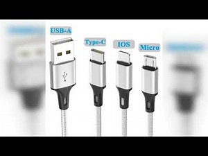 Review: Multi Charging Cable, (2Pack 5FT) Multi USB Charger Cable Aluminum Nylon 3 in 1 Univer...