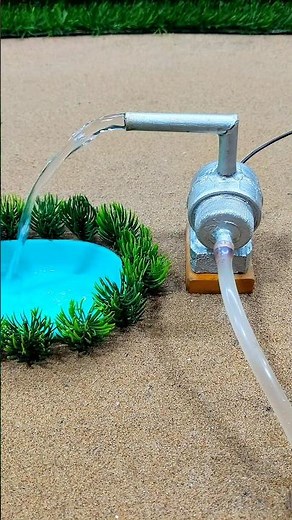 mini tractor science project mini water pump ideas horse video #minitractor #project # 746