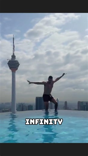 What REALLY Happens If You Slip in an Infinity Pool? 😳🌊 #shorts