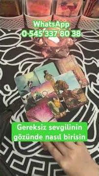 GEREKSIZ SEVGILININ GÖZÜNDE NASIL BIRISIN 🤔 #tarot #tarotcaards #astroloji #tarotreadi #viral ￼