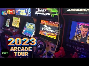 Home Arcade Game Room Tour 2023 - What Sold, New This Year & What’s Coming