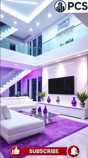 Modern House | Modern House Design Realistic Render in AutoCAD #shorts