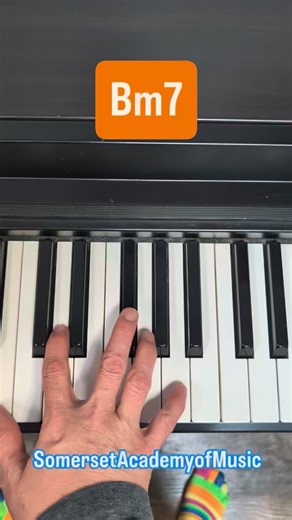 Somerset Academy of Music on Instagram: "B Minor 7th Chord Piano Inversions #pianotutorial #pianochords #minor7"