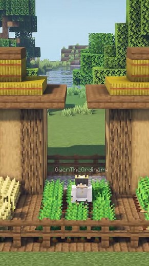 Creative Minecraft Farm House Designs by @archie.minecraft