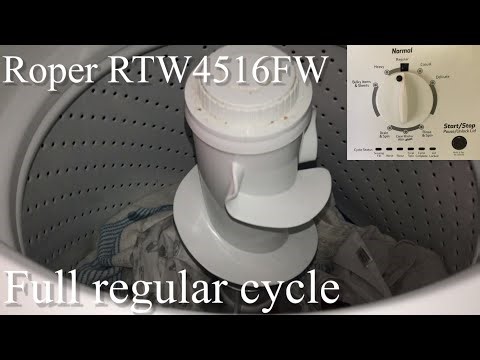 Roper Washer Full Normal Cycle