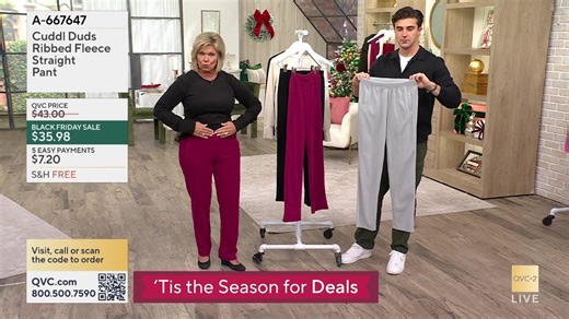 You’re watching Cuddl Duds - Live in Layers with John Battagliese on QVC2®! Shop the show, here: https://qvc.co/shopqvc2november2025 | QVC Live